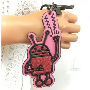 Coach | Accessories | Coach Keith Haring Robot Keychain Bag Charm Nwt ...